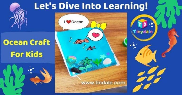 Easy Ocean Craft For Kids Step By Step Tutorial