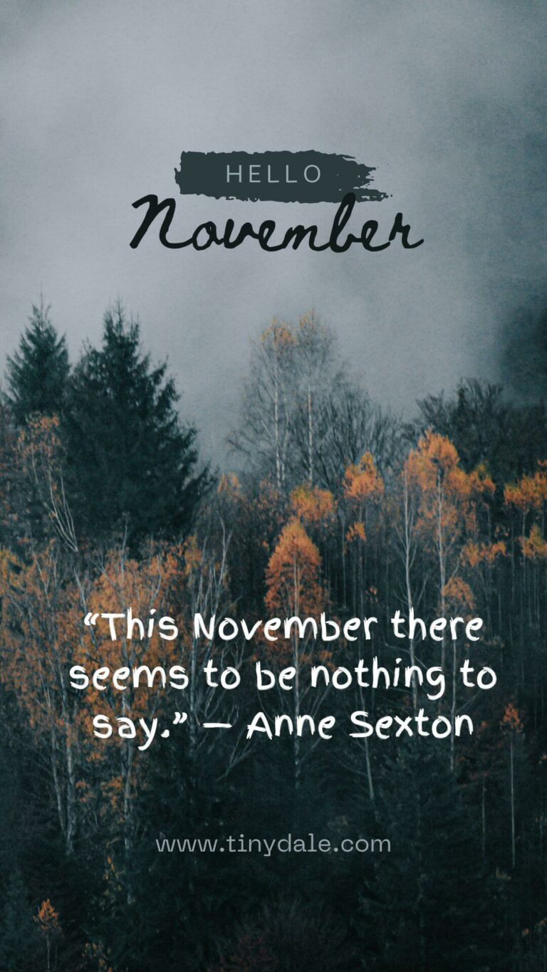 50 November Quotes For Inspiration In 2022