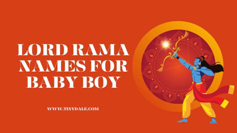 Lord Rama Names For Baby Boy In 2023 With Meanings!