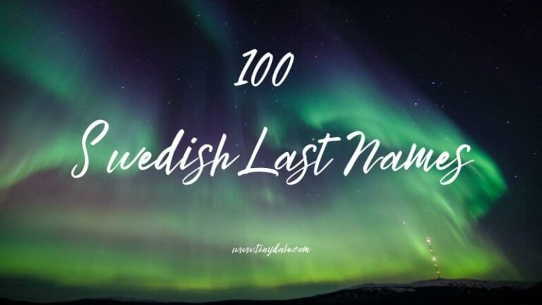 100 Most Popular Swedish Surnames (In 2023)