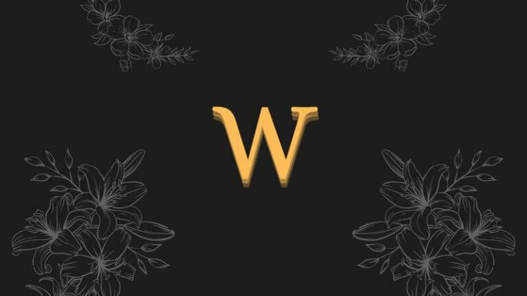 100 Popular And Unique W Last Names List (With Meanings!)