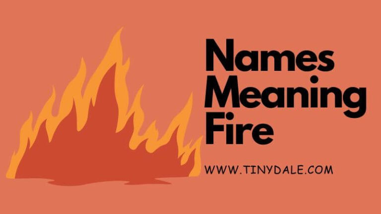 50+ Best Names That Mean Fire (Bonus List Inside For Free)