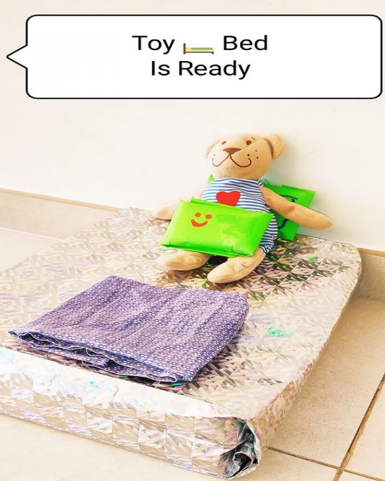 Toy Bed Craft For Kids In 5 Easy Step By Step Video Tutorial