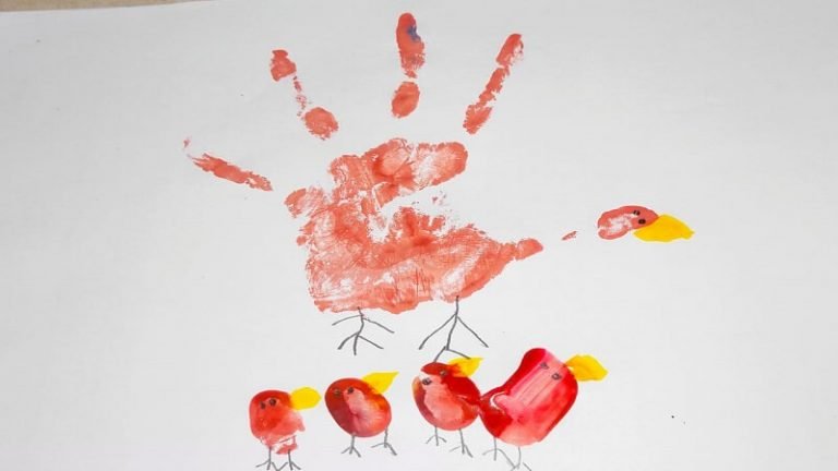 Unique Way To Learn A-Z With Finger Painting Activity