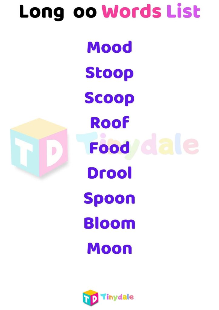 10 Ways To Teach Long oo Words