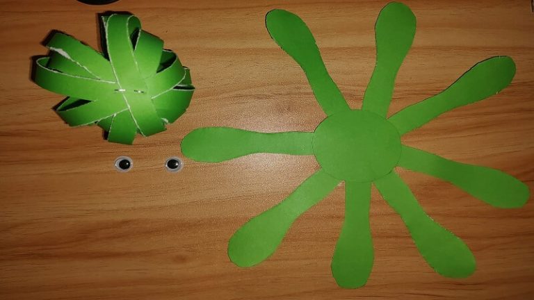 3D Octopus Craft For Kids 5 Steps