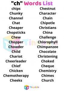10 Creative Ways To Teach ch Words (Free Lesson Plan)