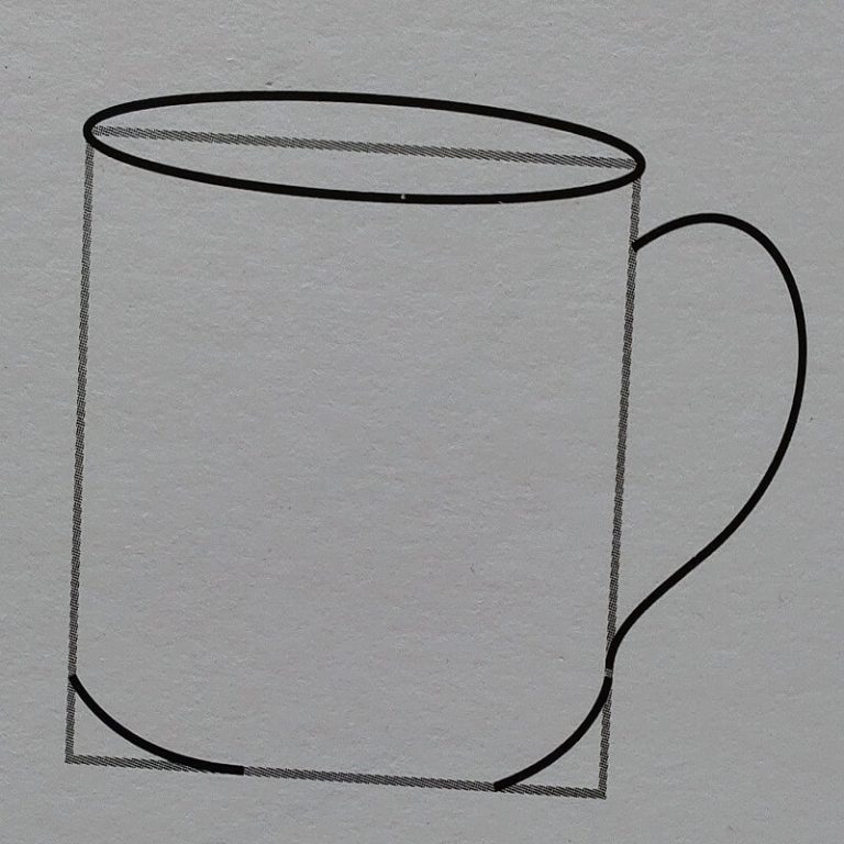 How To Draw Cup In 3 Easy Steps!