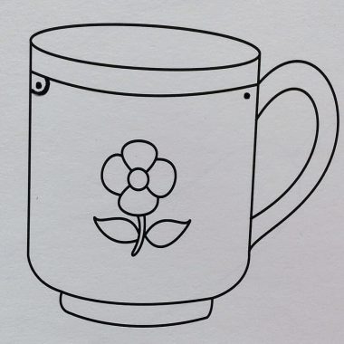 How To Draw Cup In 3 Easy Steps!