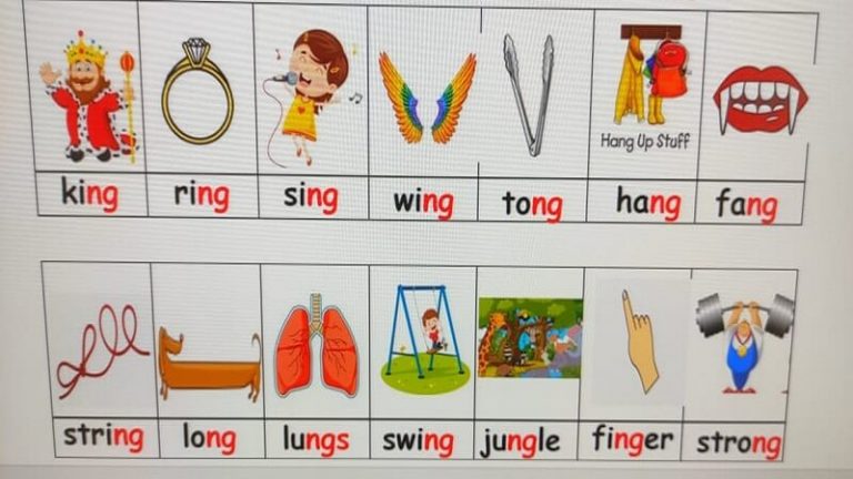 10 Interesting Ways To Teach ng Words For Kids