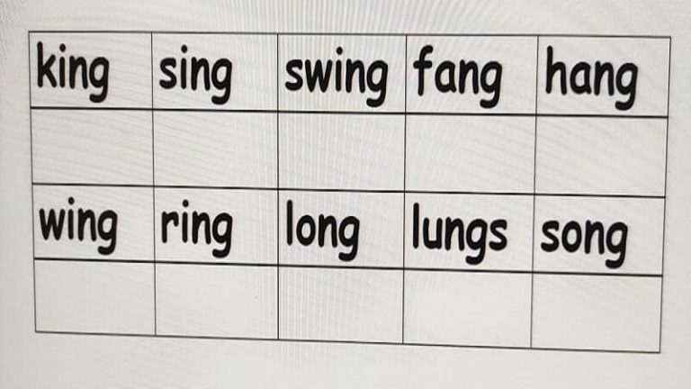 10 Interesting Ways To Teach ng Words For Kids