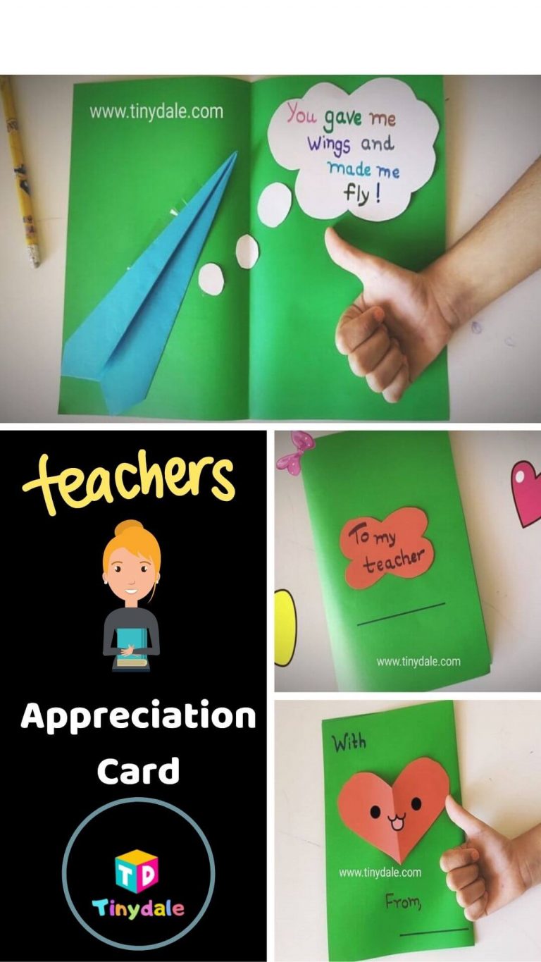 Teacher Appreciation Card Ideas - Step By Step Tutorial